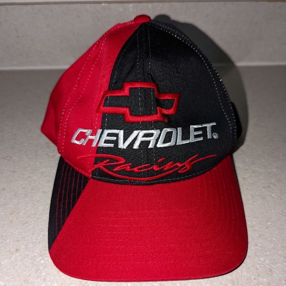 Checkered Flag | Accessories | Vintage Chevrolet Racing Hat Adjustable ...